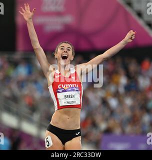 Birmingham, England. 2 August 2022. Olivia Breen of Wales during the ...