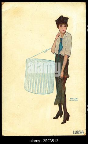 Single Items by Raphael Kirchner Stock Photo - Alamy