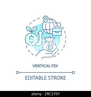 Monochromatic Distributor Symbol. Vector Illustration. Vector ...