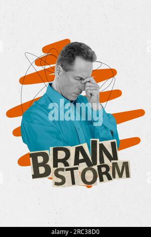 Composite image of brainstorm on abstract screen Stock Photo - Alamy
