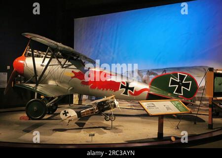 Albatros D.Va (L24) Reproduction WW1 fighter biplane with original ...