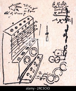 science, mathematics, calculating machine of Wilhelm Schickard, after ...