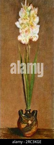 Monet - gladiolus-1 Stock Photo - Alamy