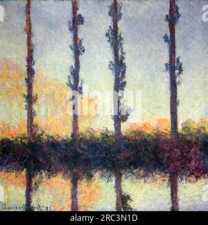 The Four Trees, Claude Monet, 1891, Metropolitan Museum of Art ...