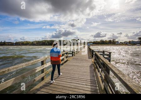 Seaside resort of Lubmin, Mecklenburg-Vorpommern, Germany Stock Photo ...