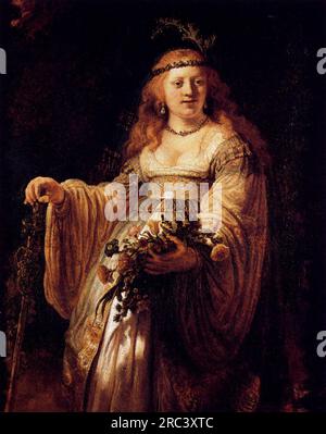 Flora 1634 Rembrandt Stock Photo - Alamy