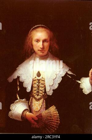 Rembrandt - Agatha Bas (1641 Stock Photo - Alamy