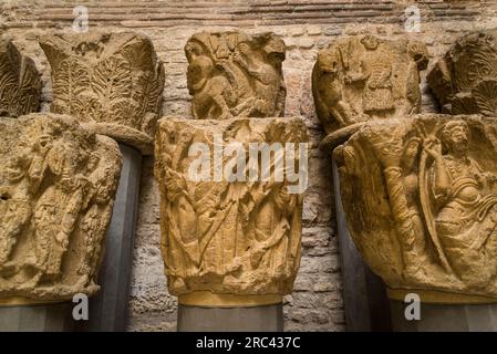 Medieval capitels, Cluny Museum - National Museum of the Middle Ages ...