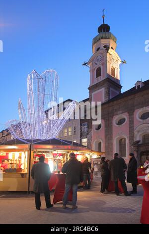 Christmas market, Innsbruck, Tirol, Austria Stock Photo - Alamy