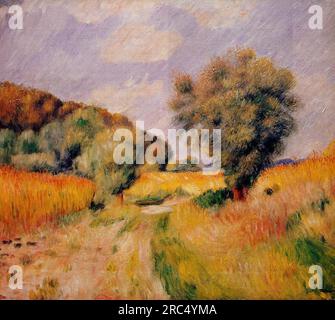 Pierre-Auguste Renoir - Fields Wheat 1885 Stock Photo - Alamy