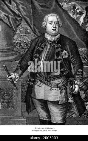 This portrait of Frederick William I of Prussia, known as the 'Soldier ...