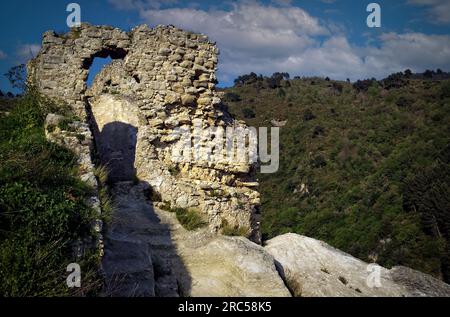 Italy Calabria Cleto the castle Stock Photo - Alamy