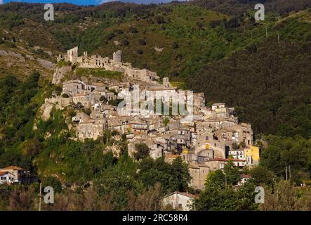 Italy Calabria Cleto panorama Stock Photo - Alamy