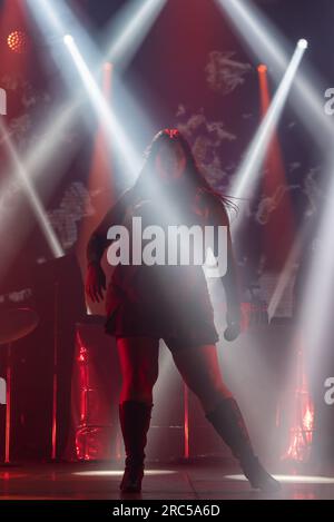 English rapper Shygirl aka Blane Muise performs live on the stage ...