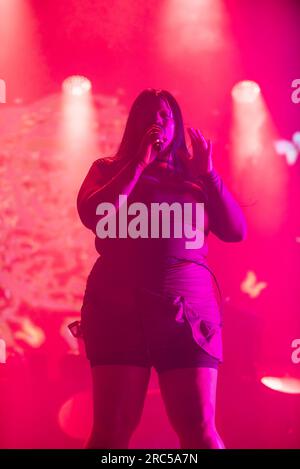 English rapper Shygirl aka Blane Muise performs live on the stage ...