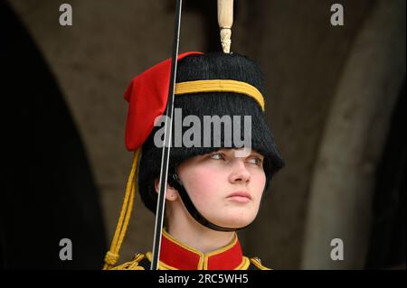 Female Soldier, The King's Troop Royal Horse Artillery, Buckingham ...