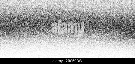 Gritty texture sand on transparent background.Monochrome noise halftone ...