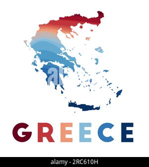 Map of Athens in Greece in blue style. Contains layered vector with ...