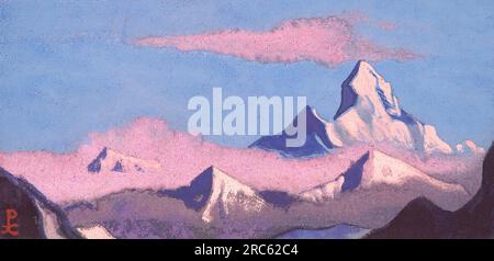 Nanda Devi 1944 by Nicholas Roerich Stock Photo - Alamy