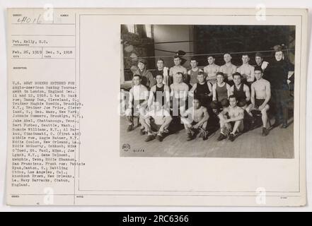 PVT. Mike O'Dowd of the U.S. Army (winner) is seen here facing off ...