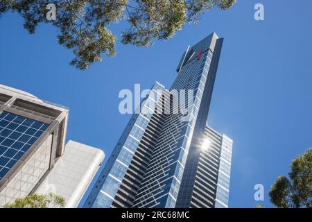 Eureka Tower Melbourne's Tallest Building Stock Photo - Alamy