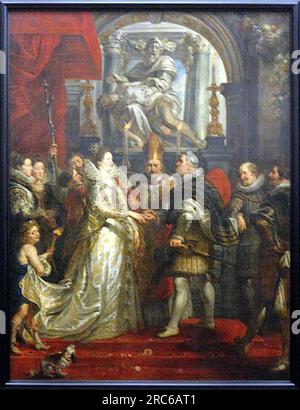 The Wedding by Proxy of Marie de' Medici to King Henry IV - The Marie ...