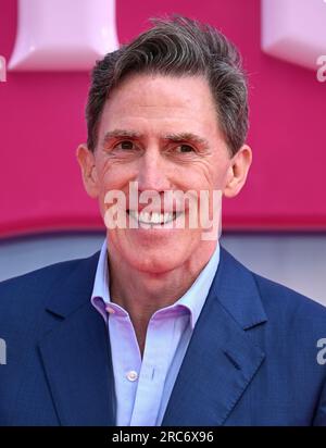 London, UK. Rob Brydon at the Barbie European Premiere. Cineworld ...