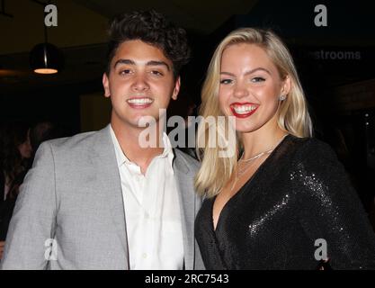 Antonio Cipriano and Renee Rapp attend the 2019 National High School ...