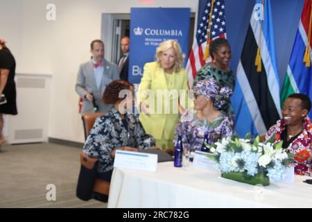 Neo Jane Masisi, First Lady of Botswana attends first meeting of Global ...