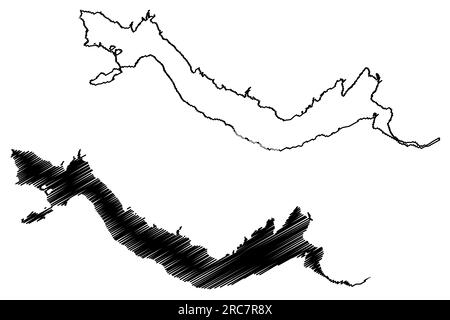 Lake Riffe Reservoir (United States of America, North America, us, usa ...