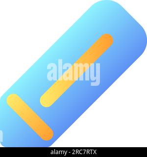 Pencil flat gradient color ui icon Stock Vector Image & Art - Alamy