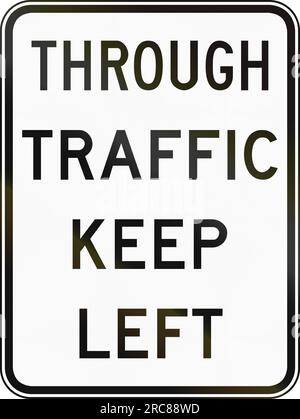 Australian road sign: No through road Stock Photo - Alamy