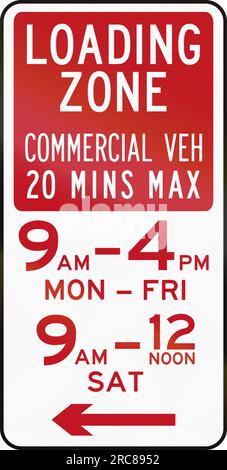 Australian special parking zone regulation sign: Works Zone Stock Photo ...