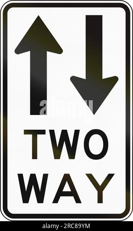 An historic Australian road sign: No Entry Stock Photo - Alamy