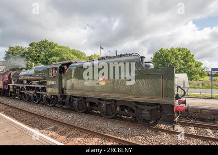 r Leone steam train heading (in reverse) towards pick-up point for ...