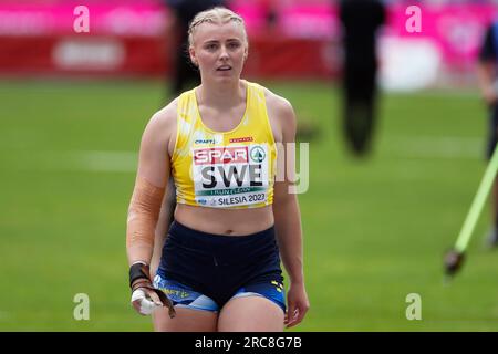 Axelina Johansson (Sweden). Shot Put. European Championships Munich ...