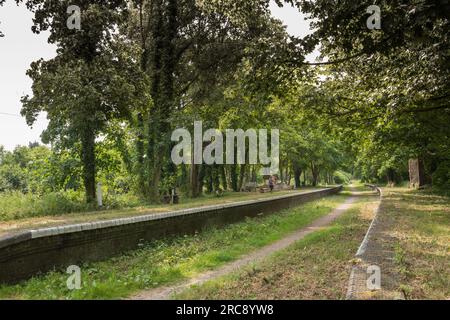 The disused Honing railway station near the small village of Honing ...