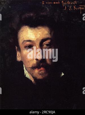 This portrait of Eugène Juillerat by John Singer Sargent, painted ...