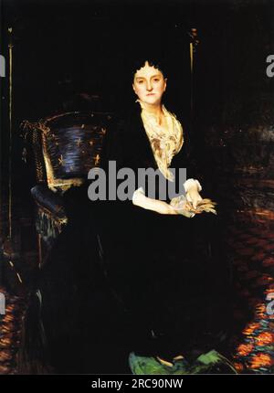 This 1888 portrait of Mrs. William Henry Vanderbilt by John Singer ...