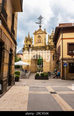 The arch of Santa Ana, Durango, Tariba, Basque country, Spain Stock ...