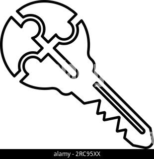 Key Solution icon. Stunning design suitable for web, print media ...