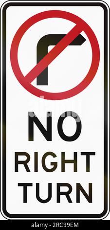 Australian road sign - Right turn from left ahead Stock Photo - Alamy