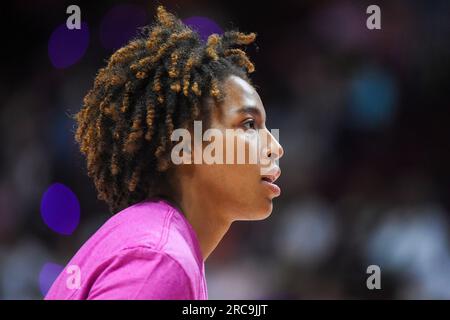 UNCASVILLE, CT - JULY 09: Washington Mystics assistant coach Ashlee ...