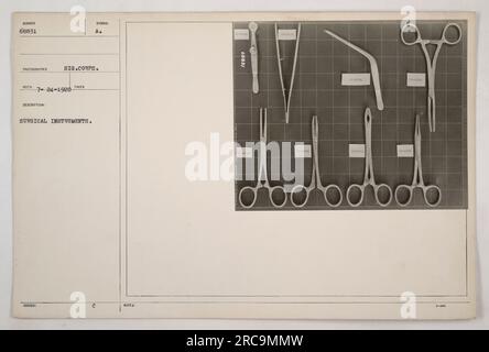 Labeled Surgical Tools Stock Photo - Alamy