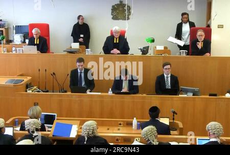 FILE - In this screen grab from webcam video provided by the U.S ...