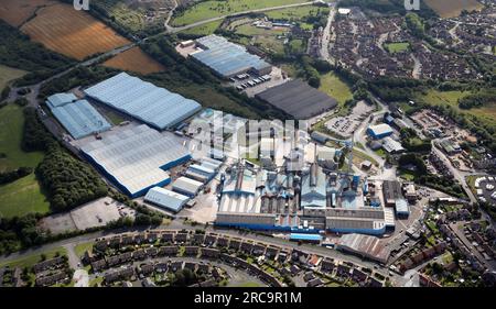 Ardagh Glass factory, Burton Road, Monk Bretton, Barnsley, South ...
