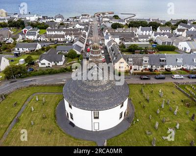 The Kilarrow Church also known as TheRound Church at Bowmore on Islay ...