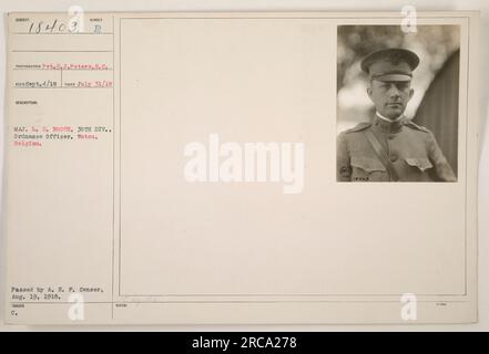 Photograph taken in 1918 by the Ordnance Department, depicting ...