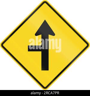 Canadian traffic sign - Intersection with priority. This sign is used ...