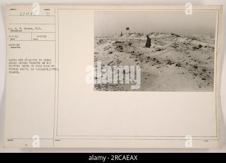 French soldiers in shell craters at Verdun, 1916 Stock Photo - Alamy